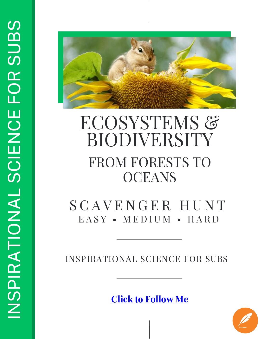 Ecosystems & Biodiversity – Scavenger Hunt – Freebie LP – Inspirational ...
